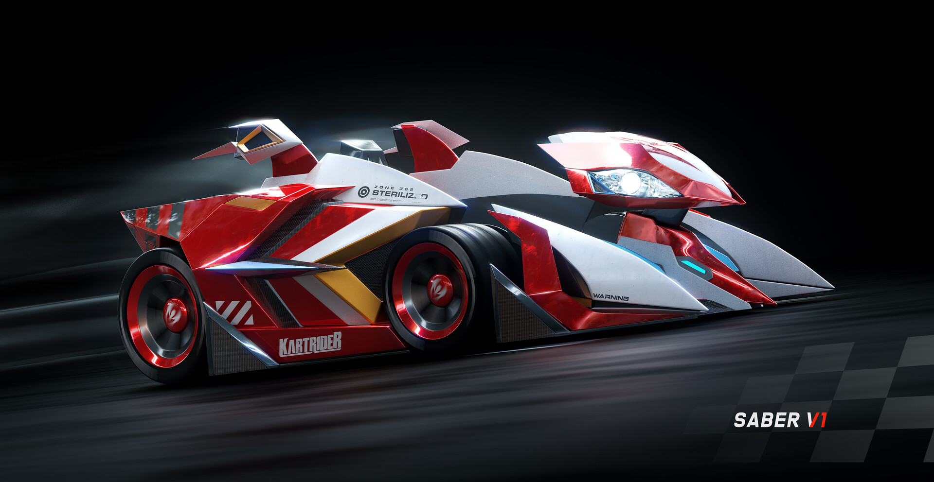 ArtStation - kartrider Saber-V1