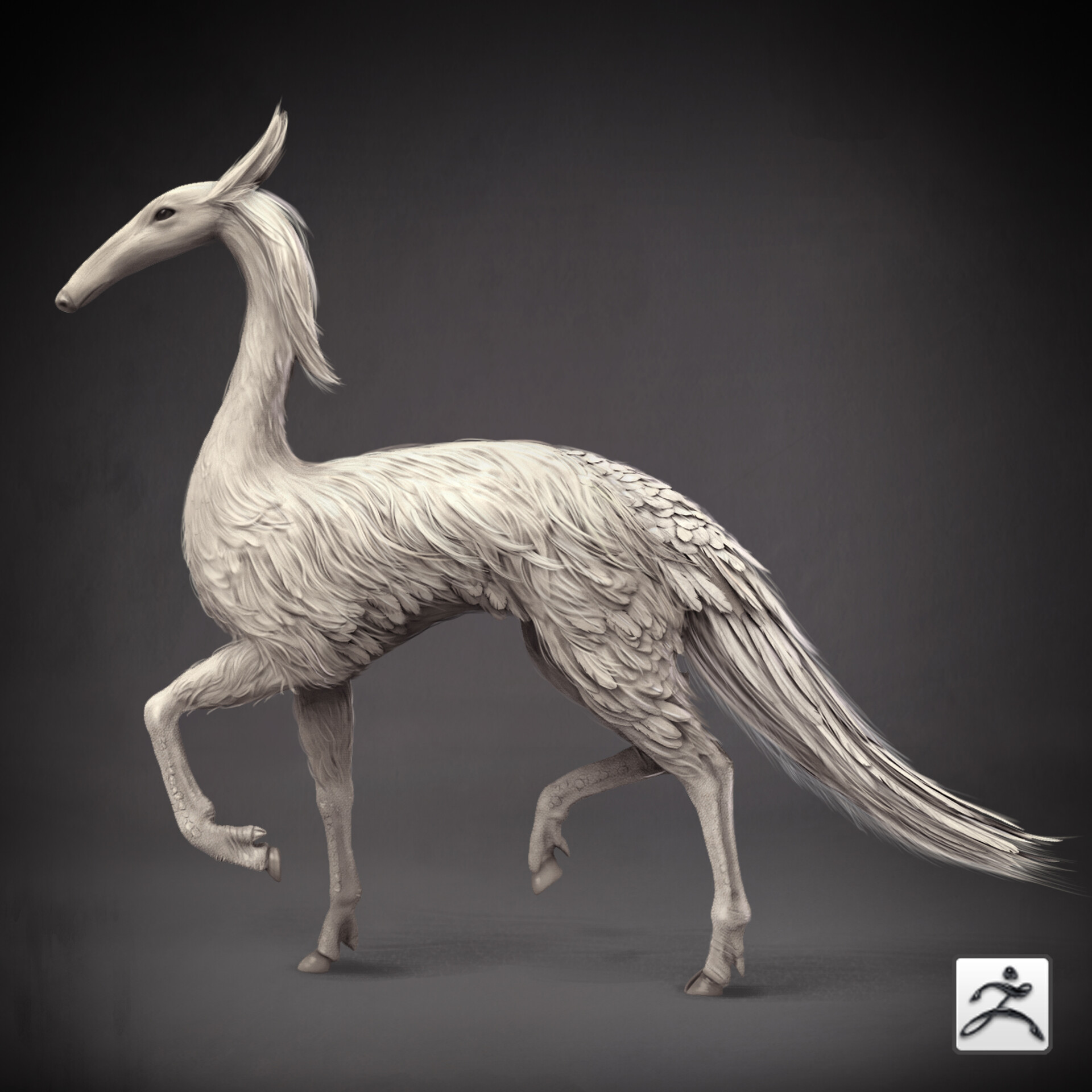 ArtStation - Creature concept (personal project - unfinished)