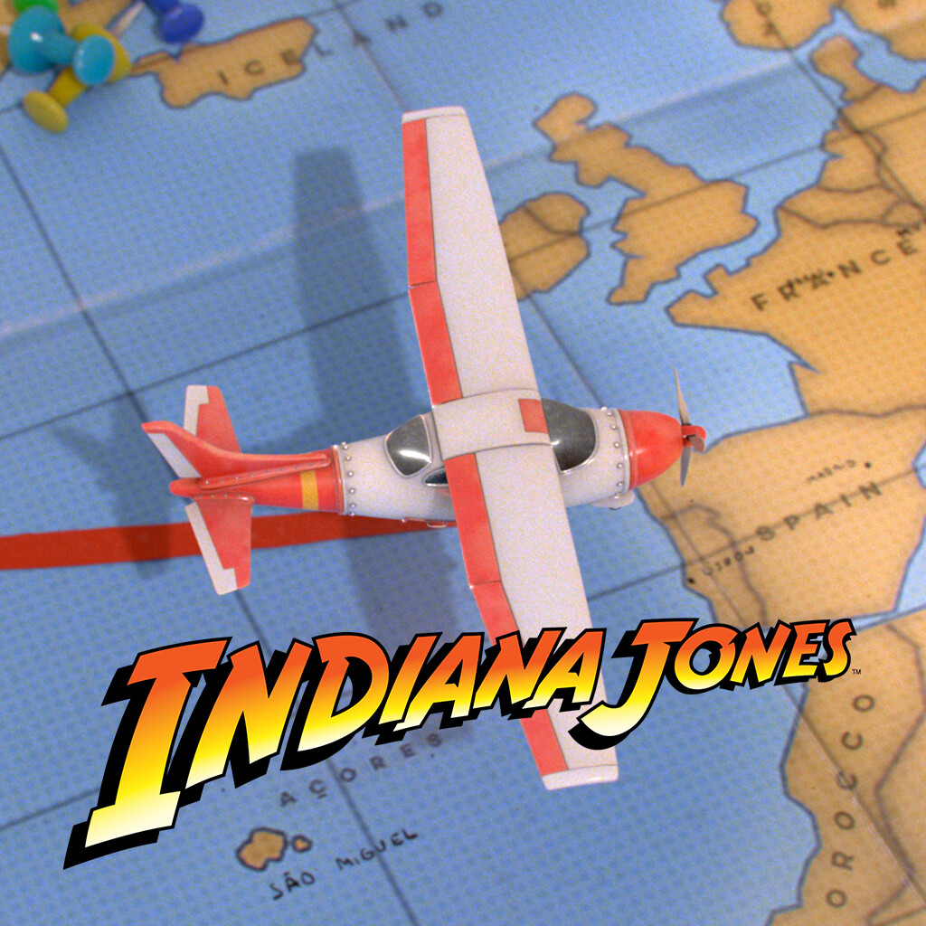 ArtStation - Indiana Jones plane adventure
