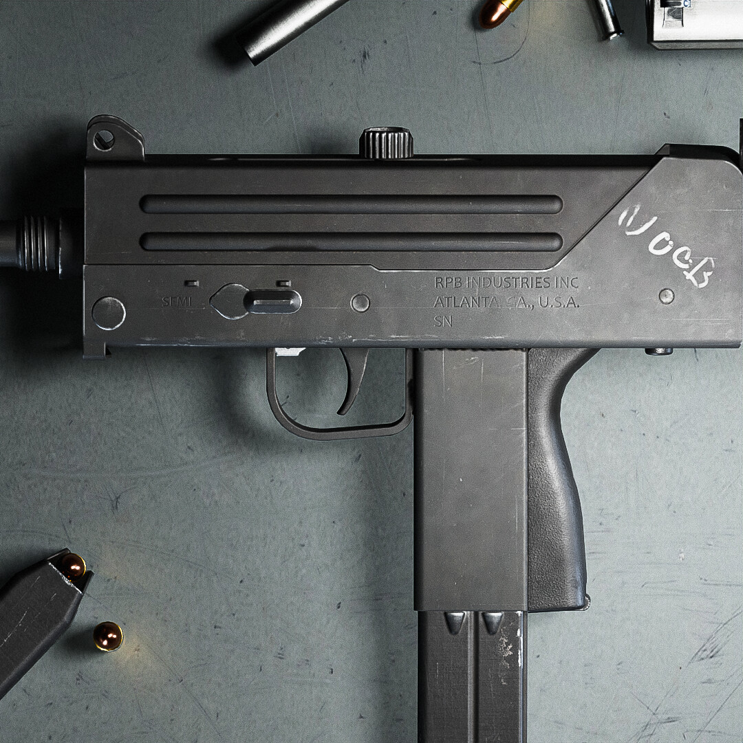 ArtStation - Ingram MAC-10