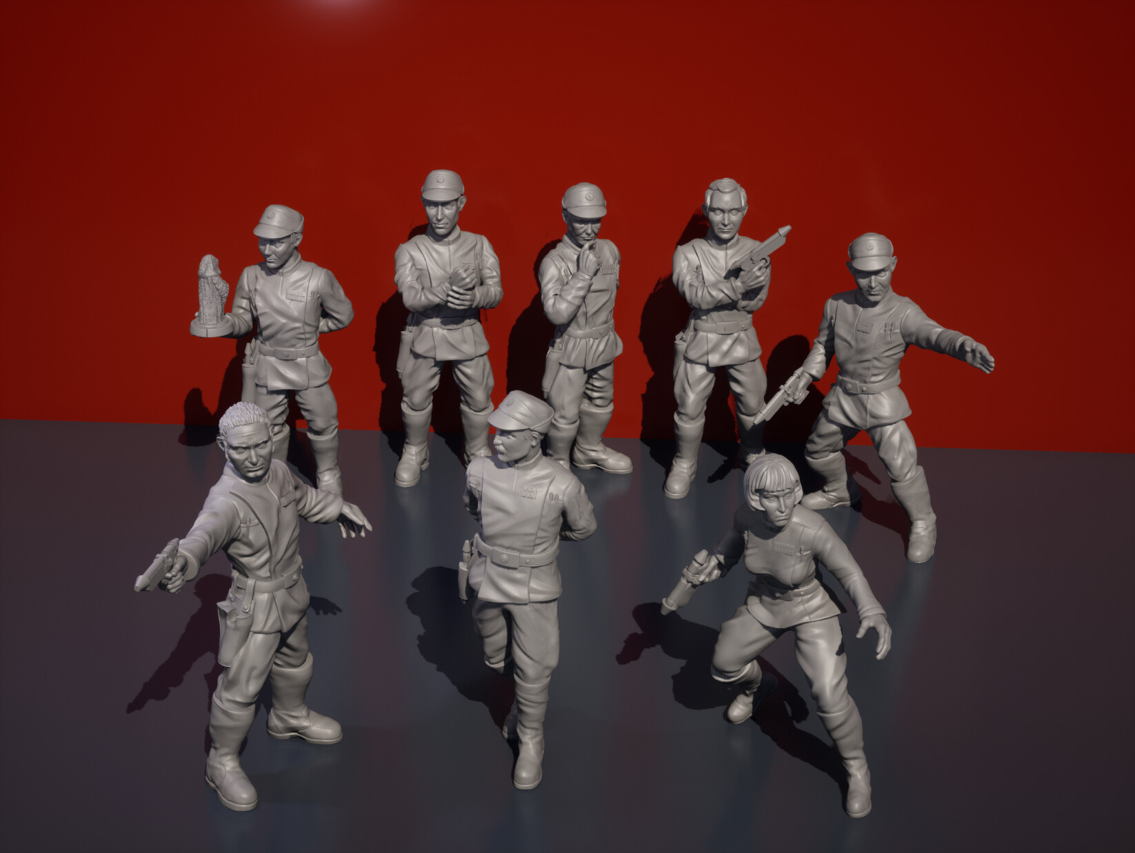 ArtStation - Star Wars: Imperial commanders