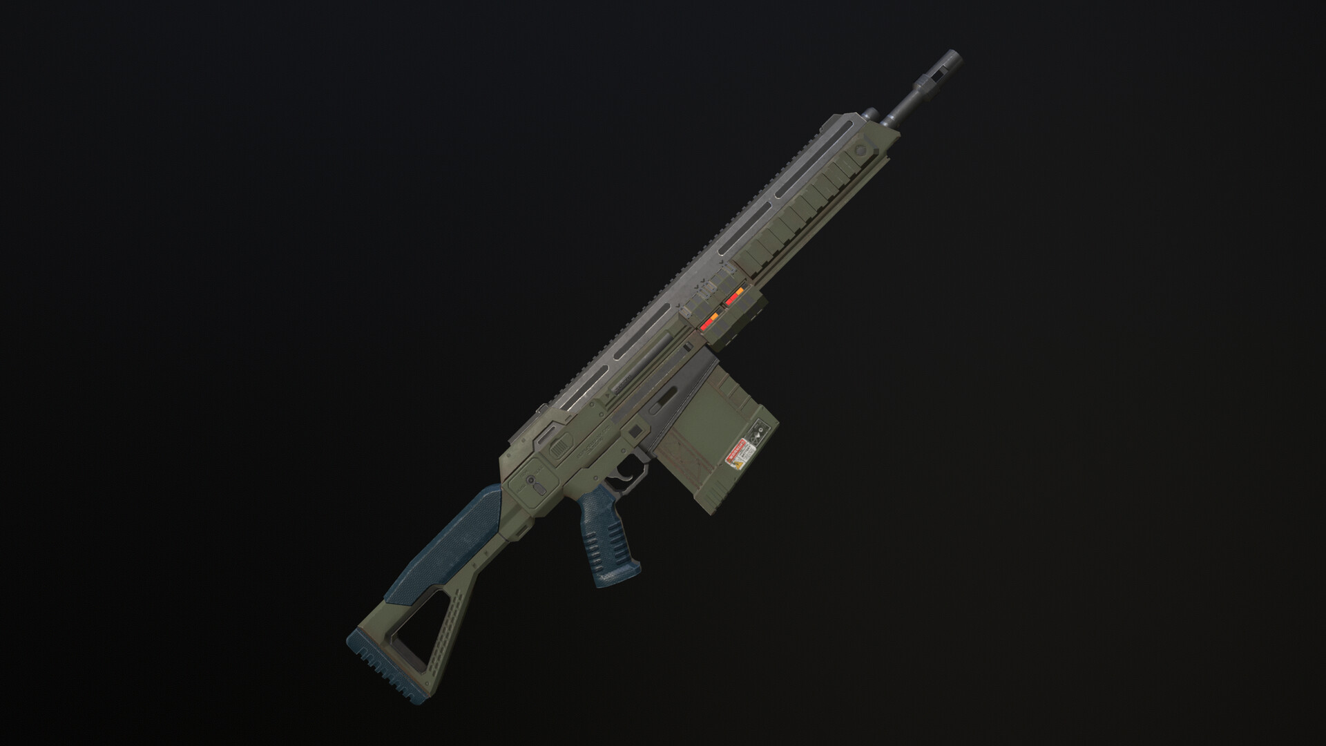 ArtStation - Sci-fi Rifle