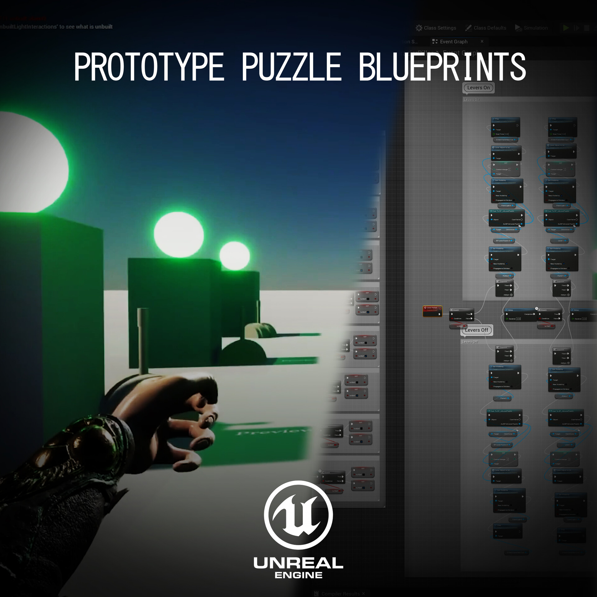 ArtStation - Unreal Engine Prototyping: Lights Out Puzzle and Vault Door