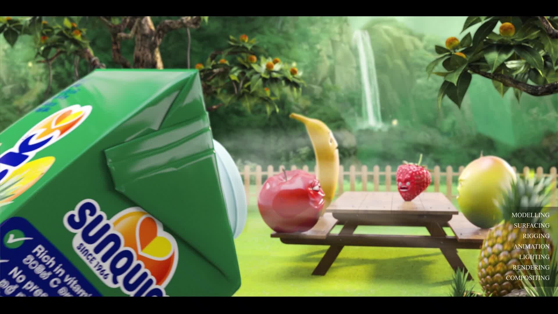 ArtStation - Sunquick TVCM