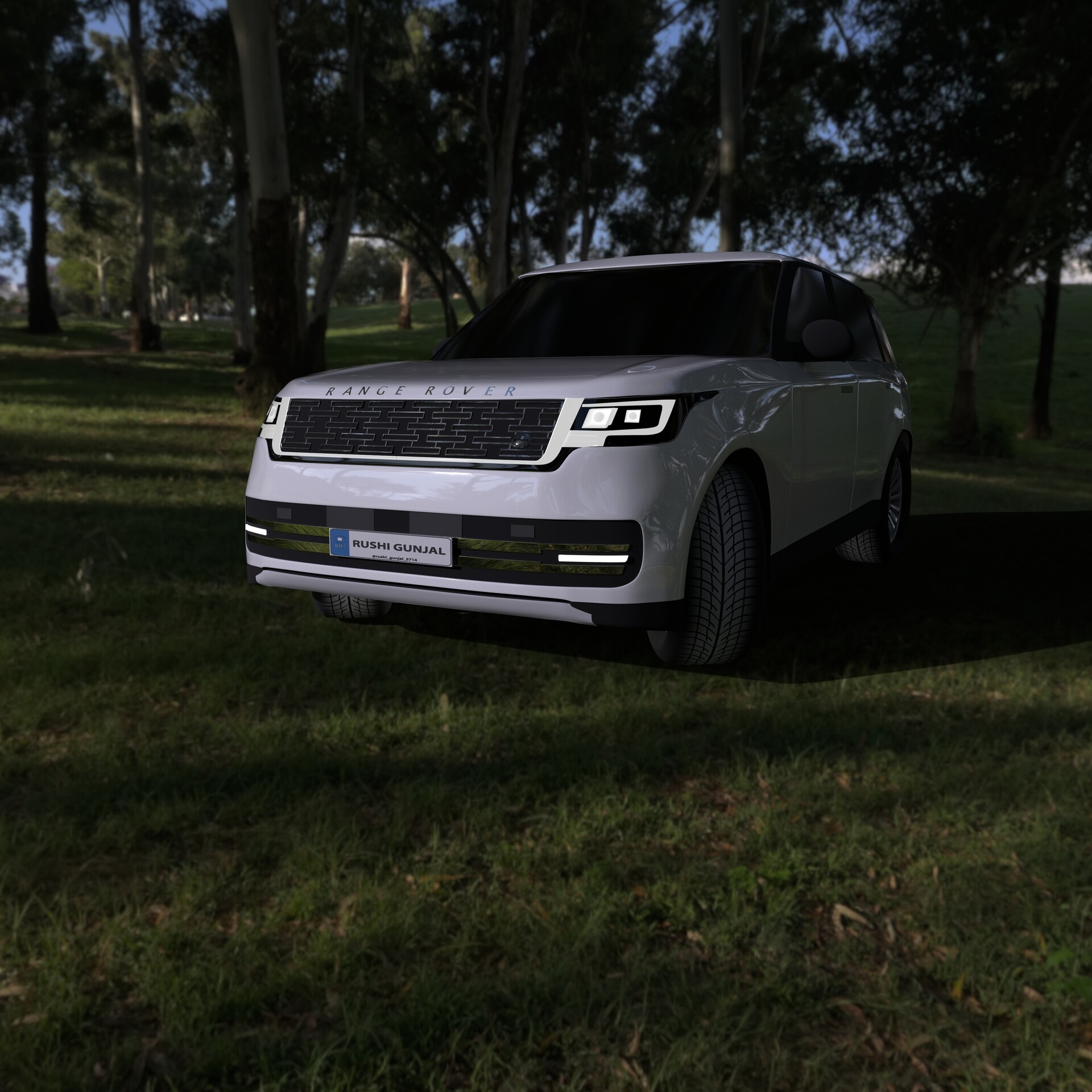 ArtStation - Range Rover