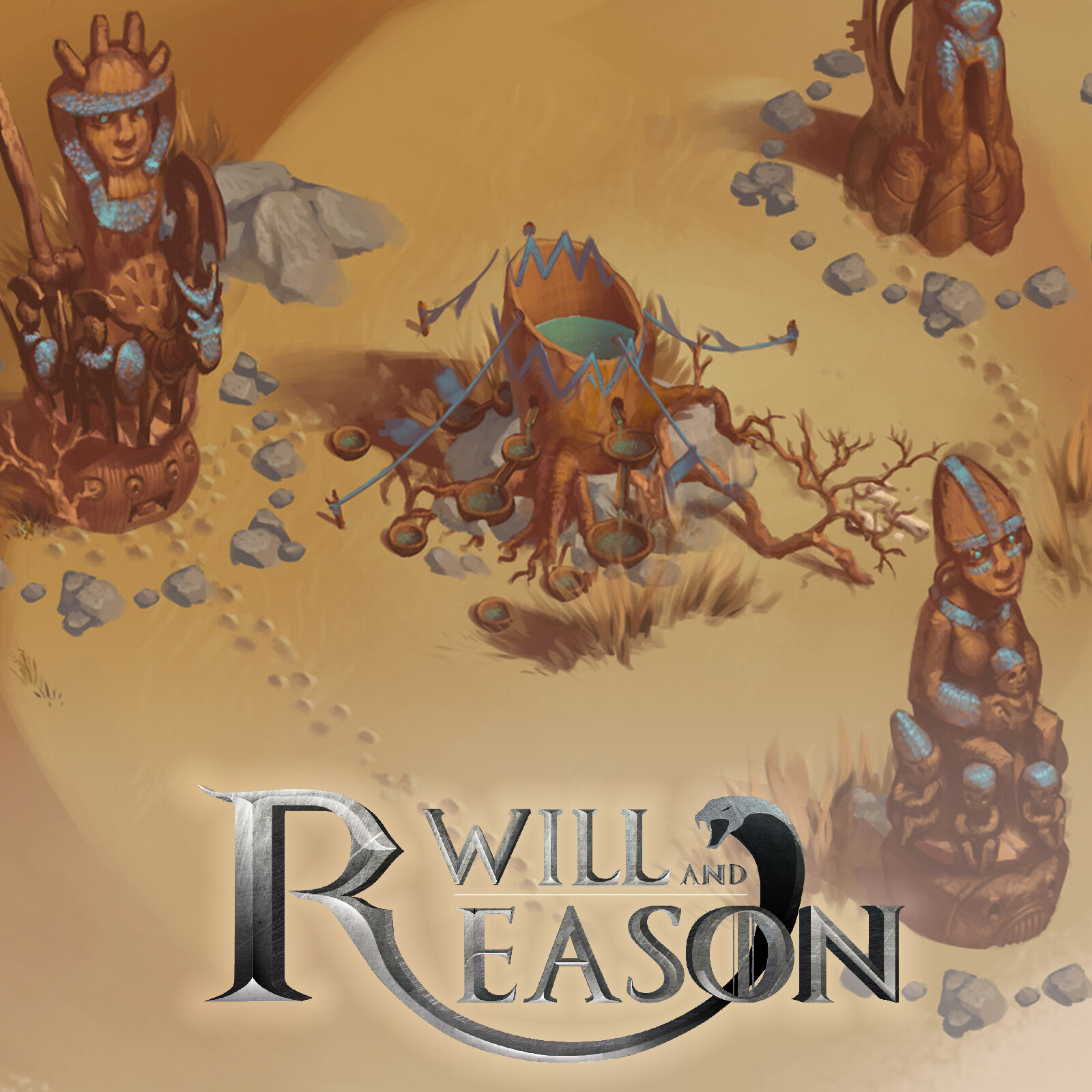 ArtStation - Totems. Concepts of ritual buildings.