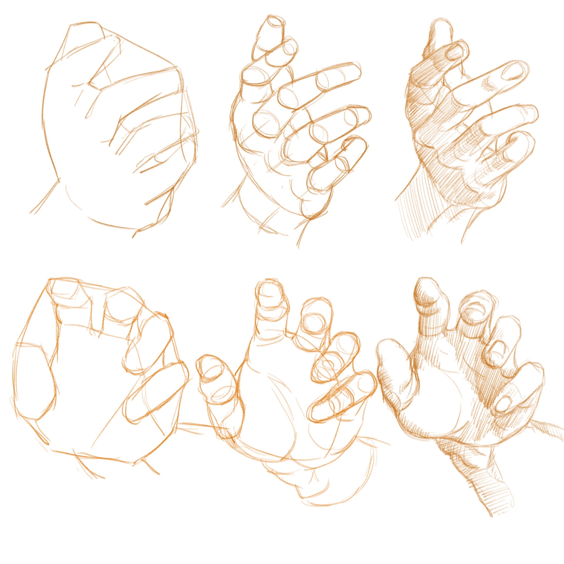 ArtStation - Hand Studies 1