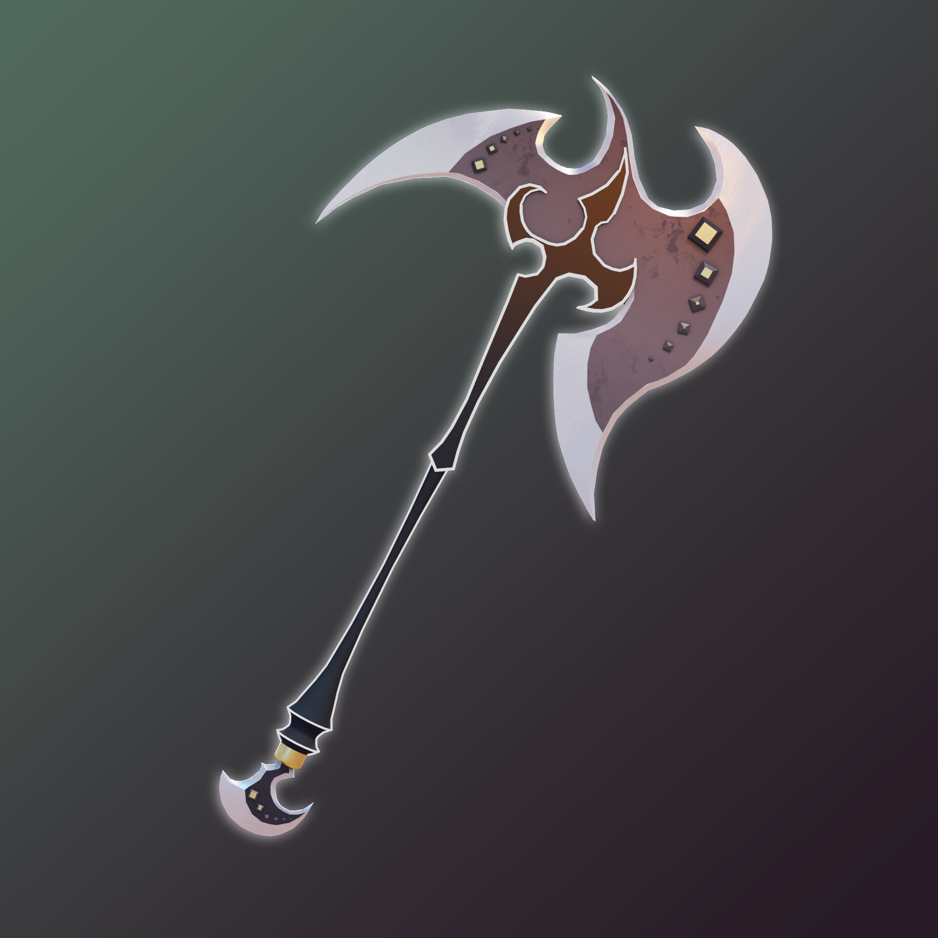 ArtStation - Fantasy Battle Axe