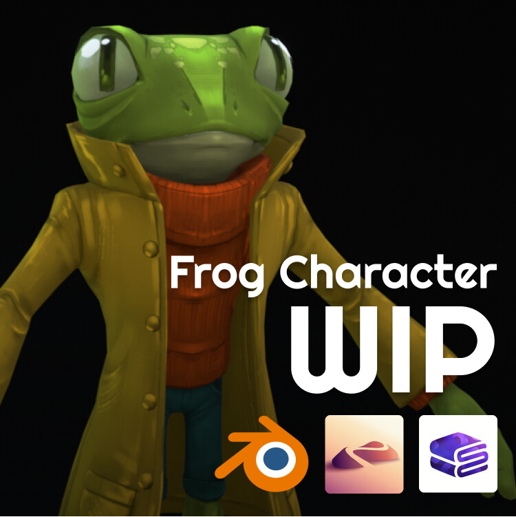 ArtStation - Frog Character