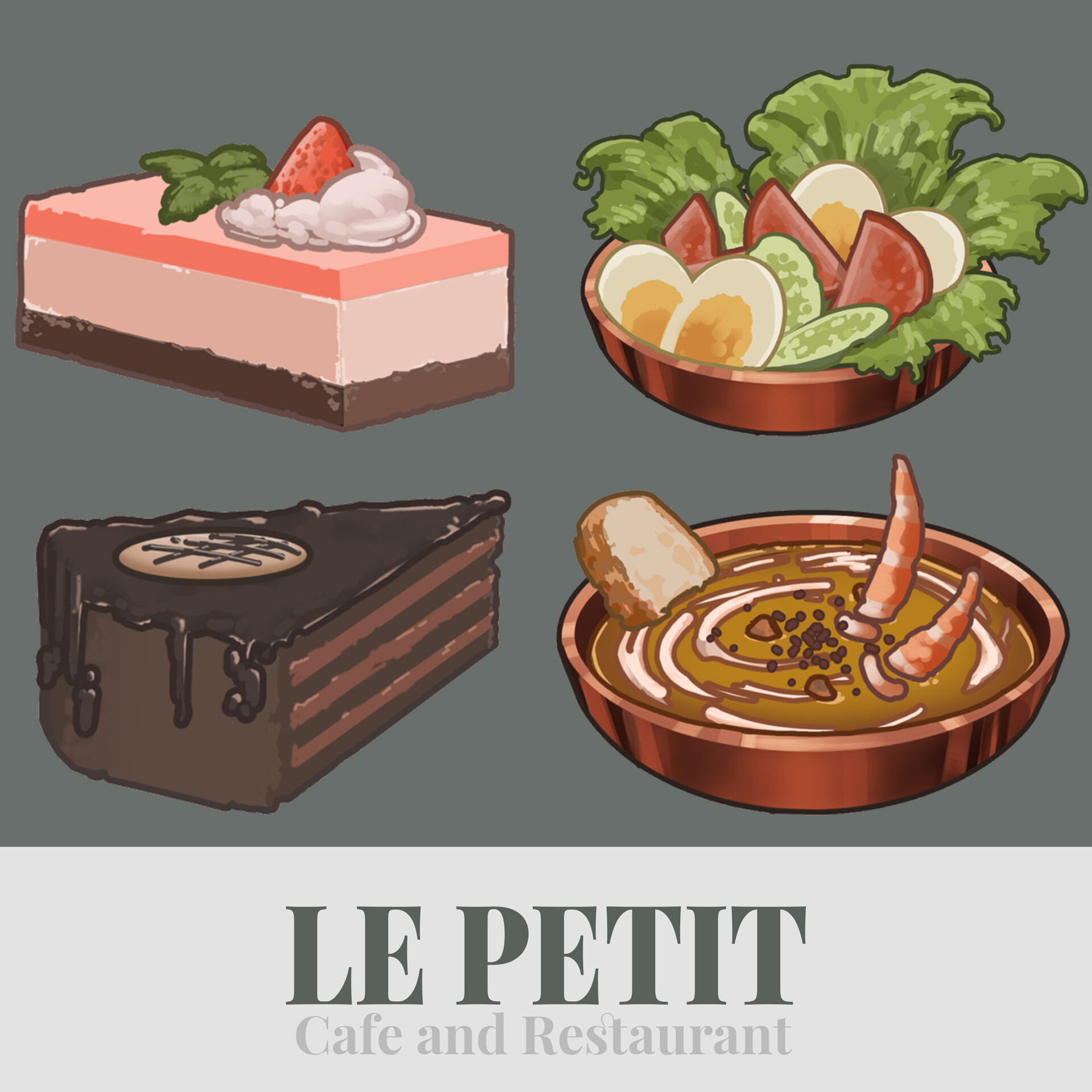 ArtStation - LE PETIT - Food Props