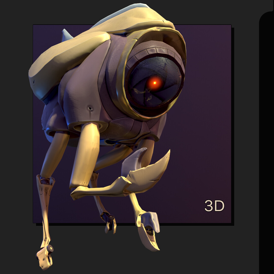 ArtStation - 3D | Hover Drone