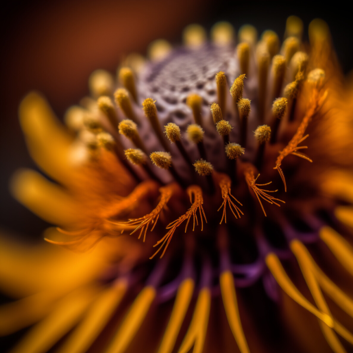 ArtStation - Macro of A flower