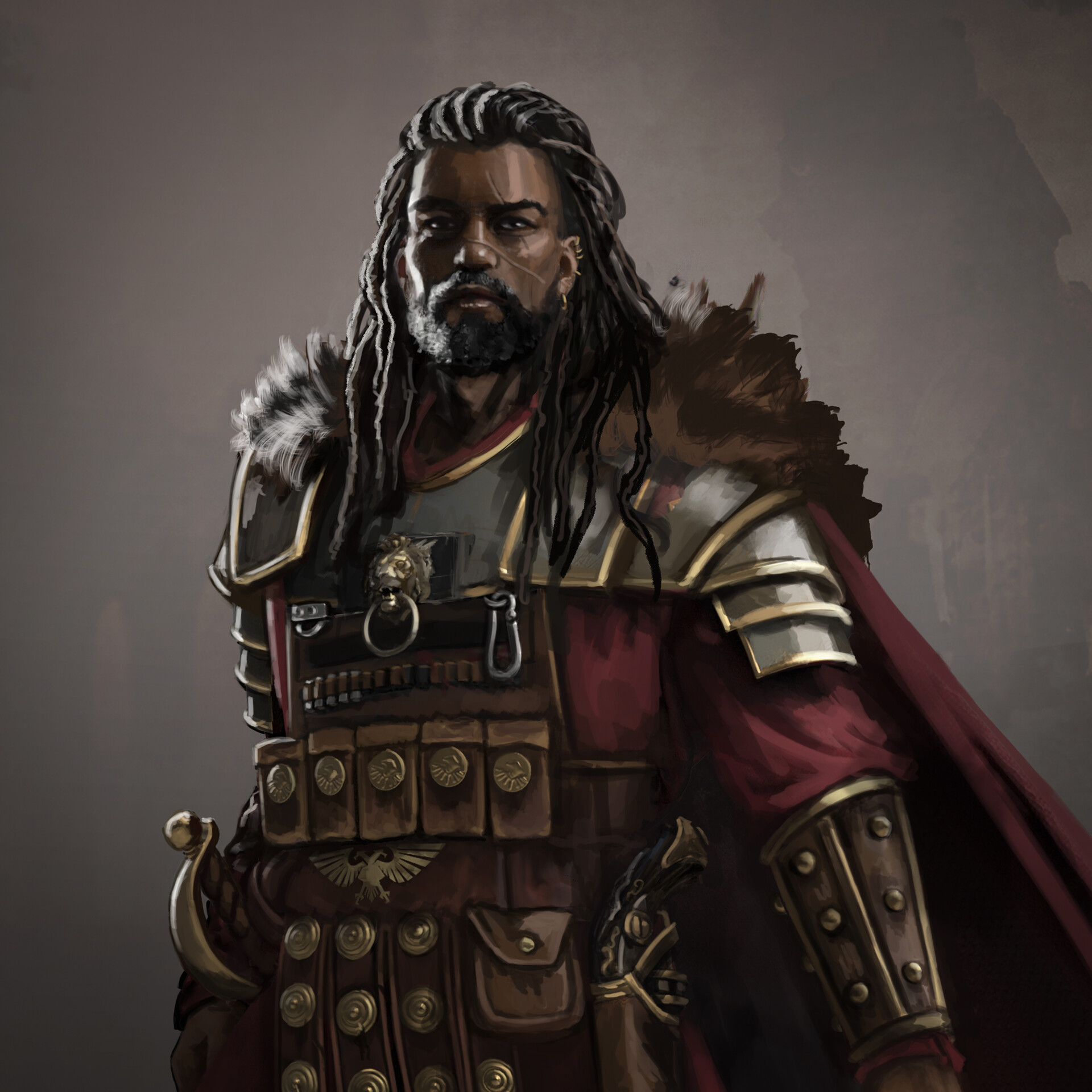 ArtStation - Imperial Guard - Military general