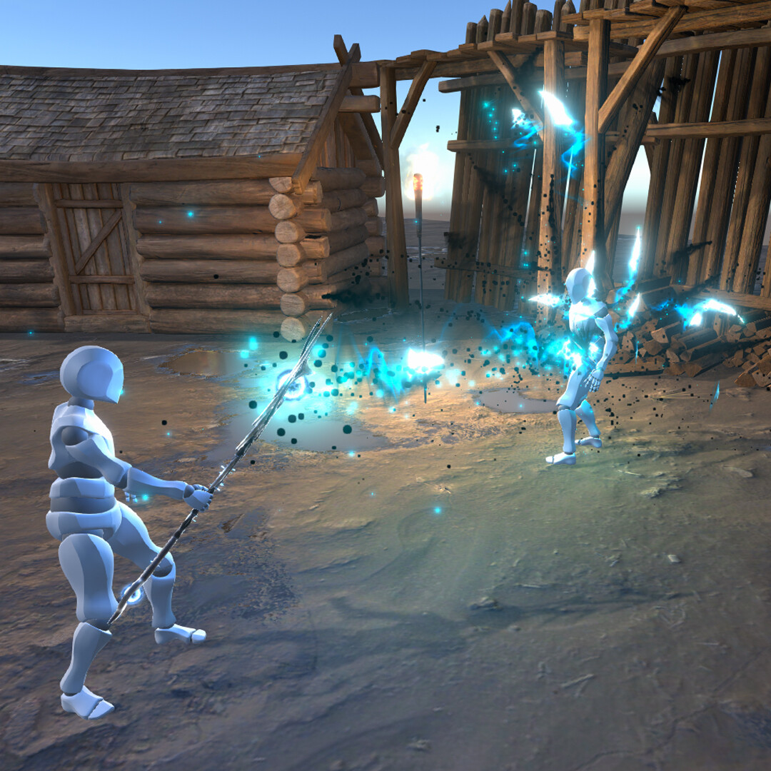 ArtStation - Unity game effects: Target projectiles VFX