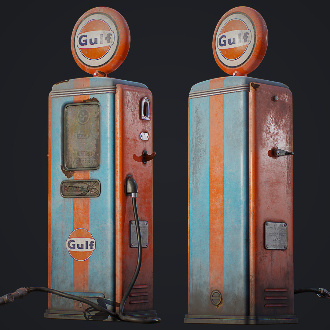 ArtStation - Gas Pump
