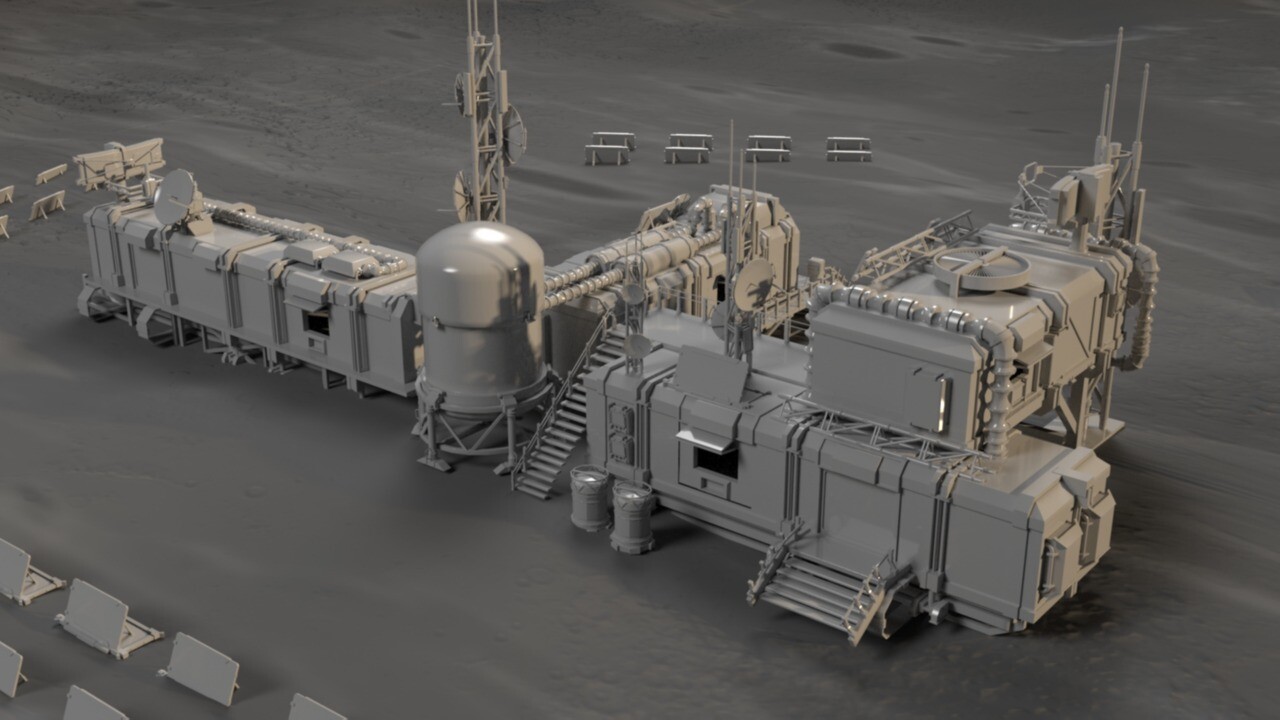 ArtStation - 3d environment model