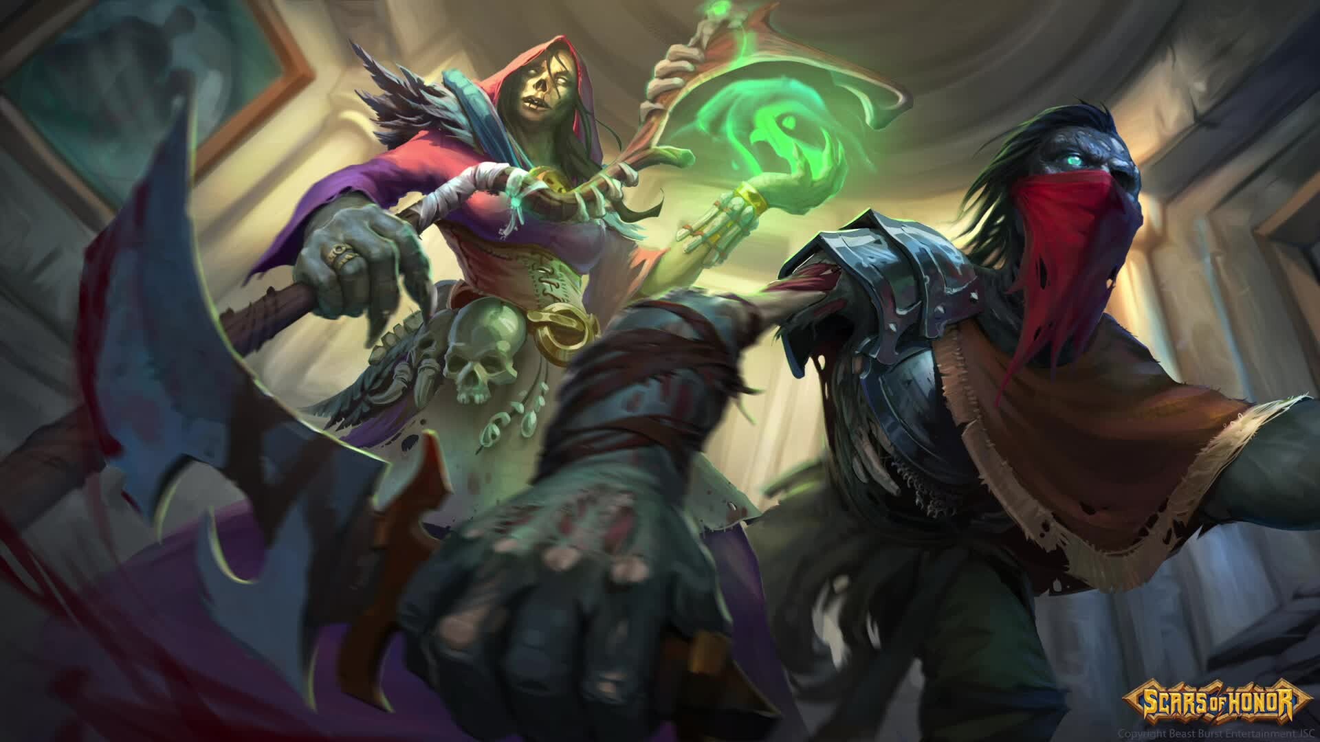 ArtStation - Undead Animated Background and Illustration