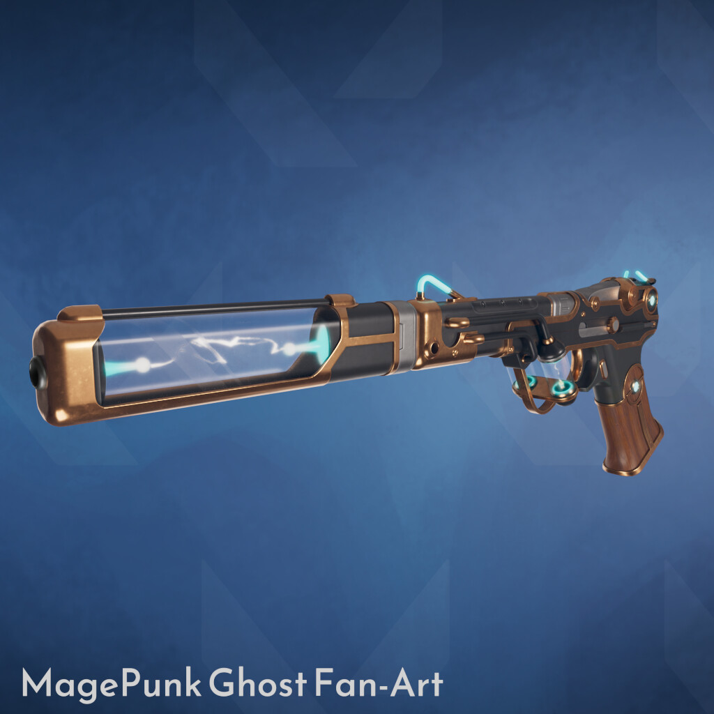 ArtStation - MagePunk Ghost FanArt