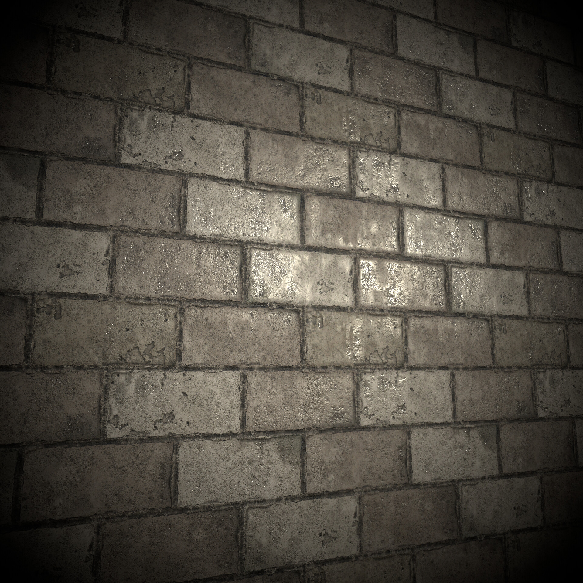 ArtStation - Simple Brick Block Material