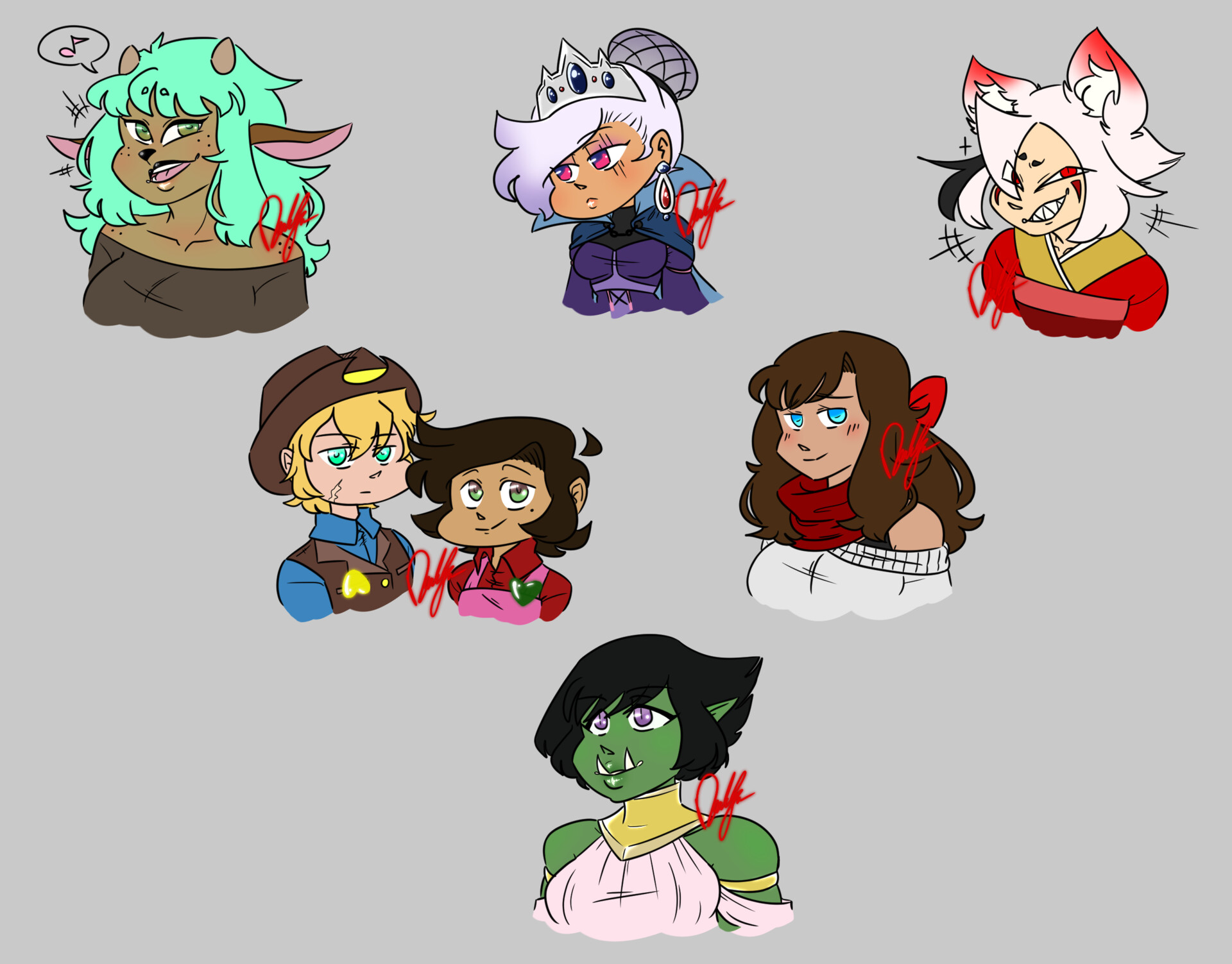 ArtStation - Some OCs #1