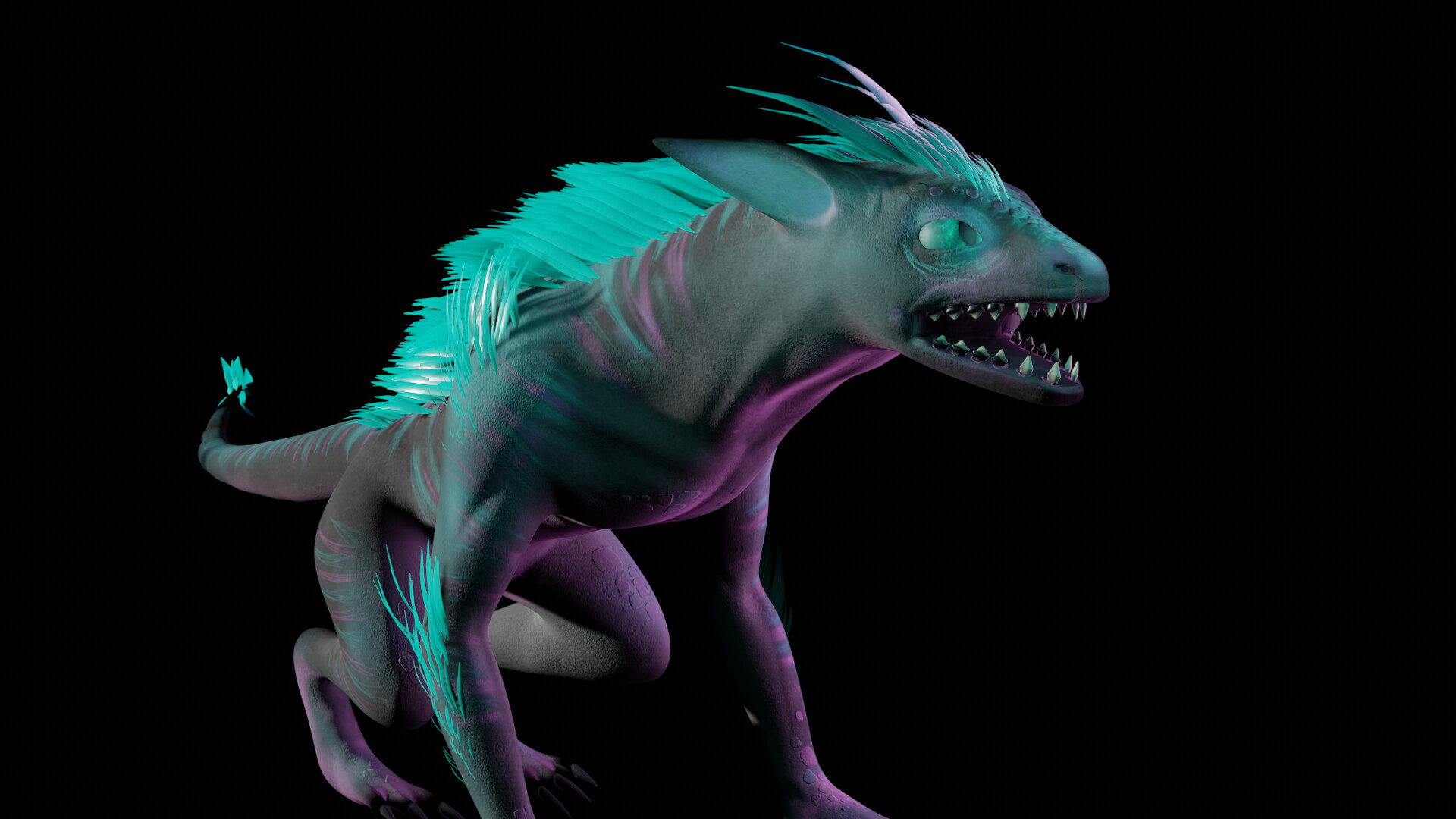 ArtStation - creature of night terrors