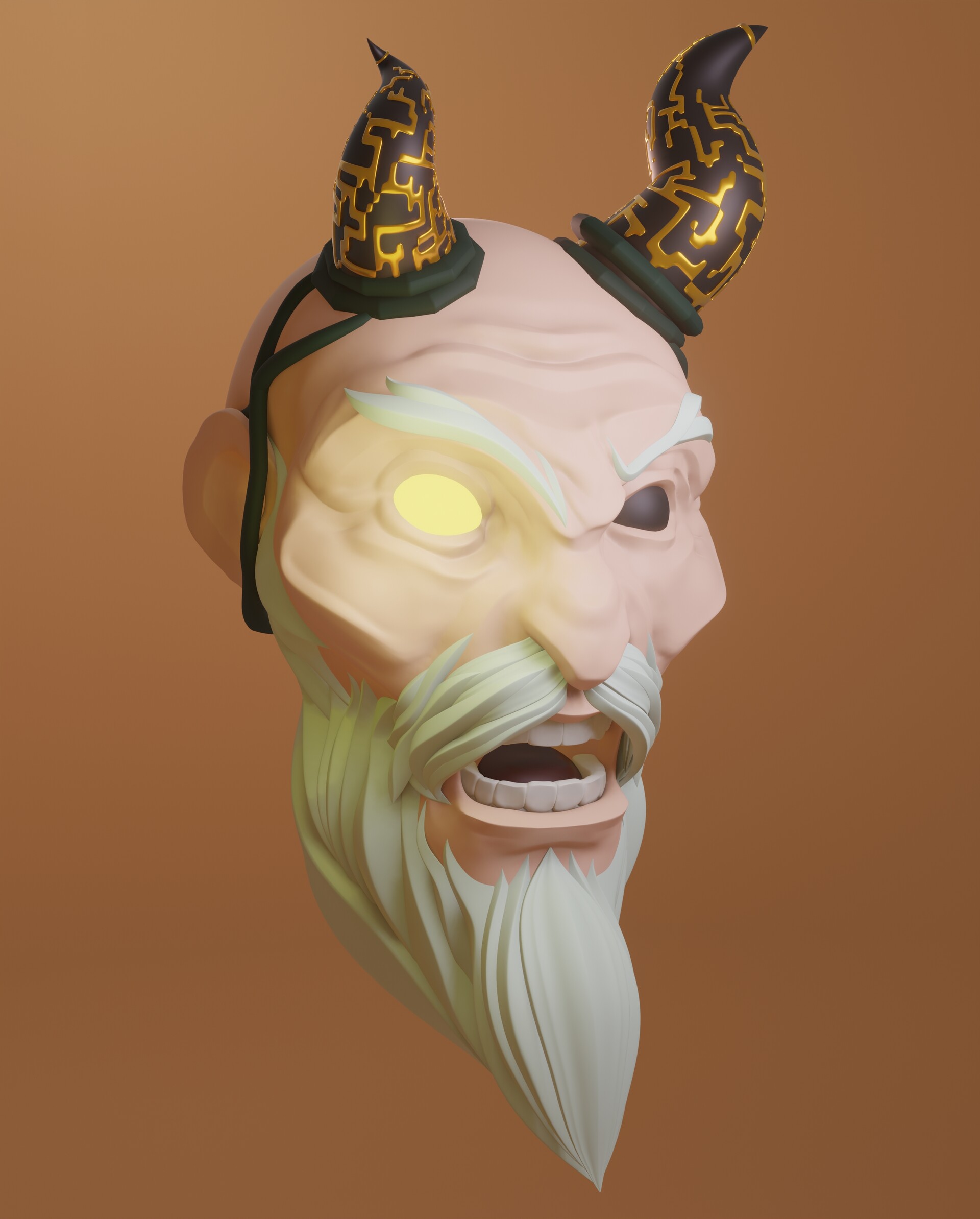 ArtStation - Mimir - God of War