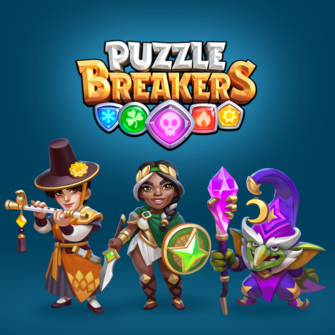 ArtStation - Puzzle Breakers (RJ games) Characters/ Part I