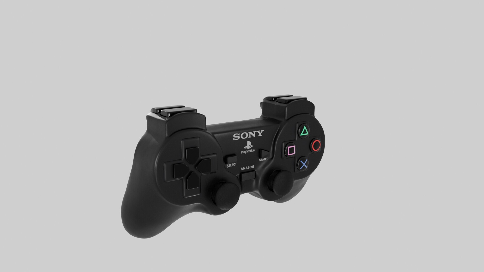 ArtStation - Playstation 2 controller model and composition