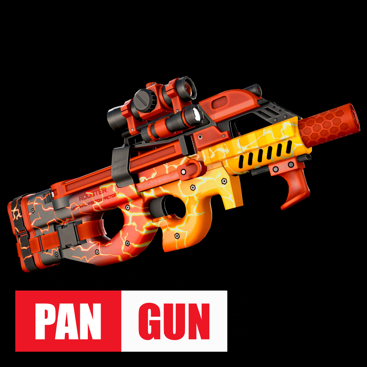 ArtStation - 3D Weapon for Mobile Game