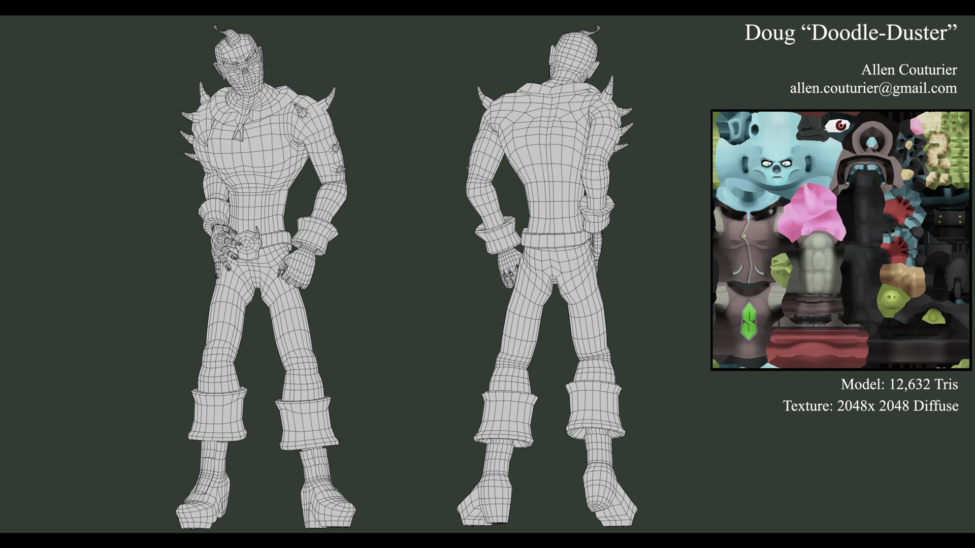 ArtStation - Low Poly Character