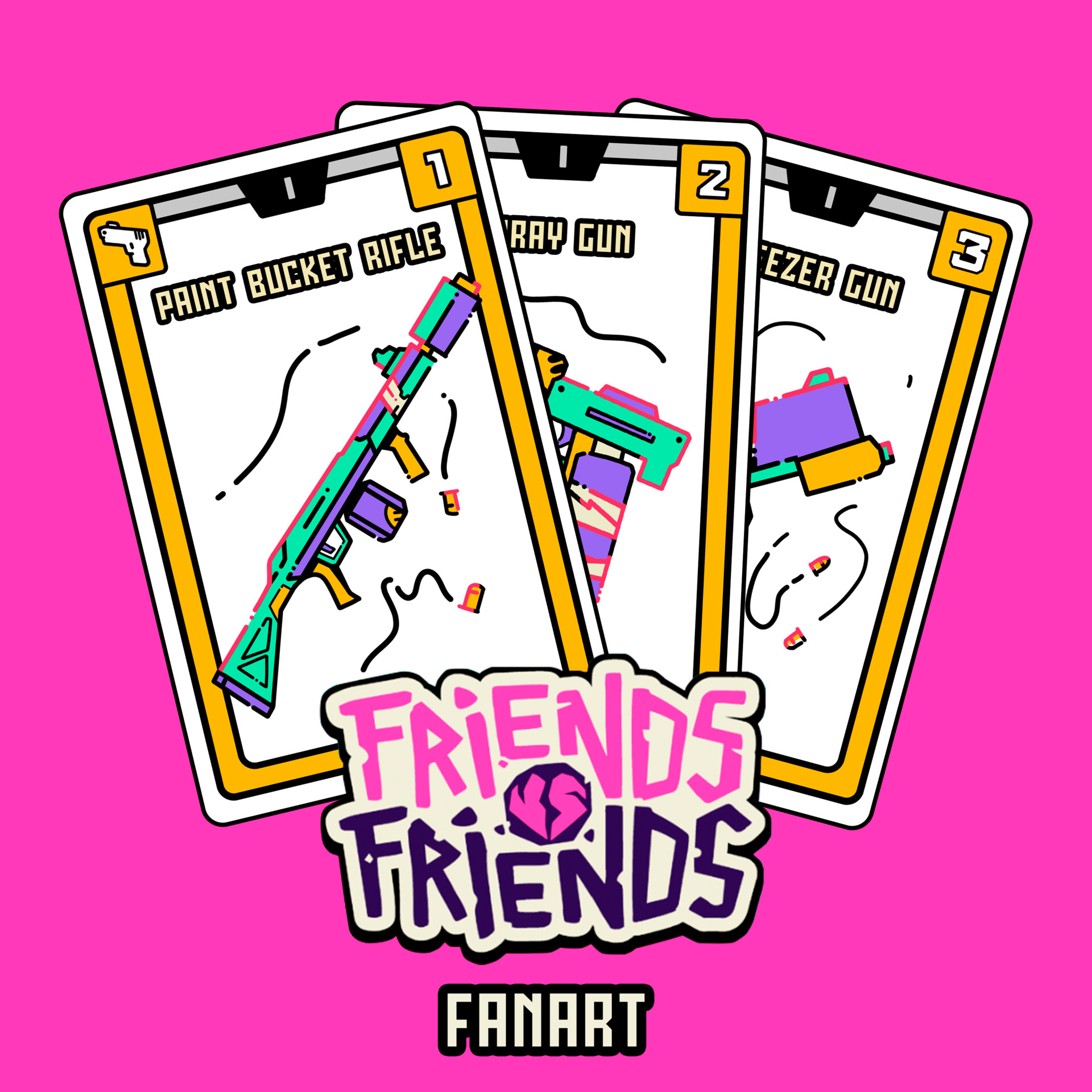 ArtStation - Friends vs Friends FanArt