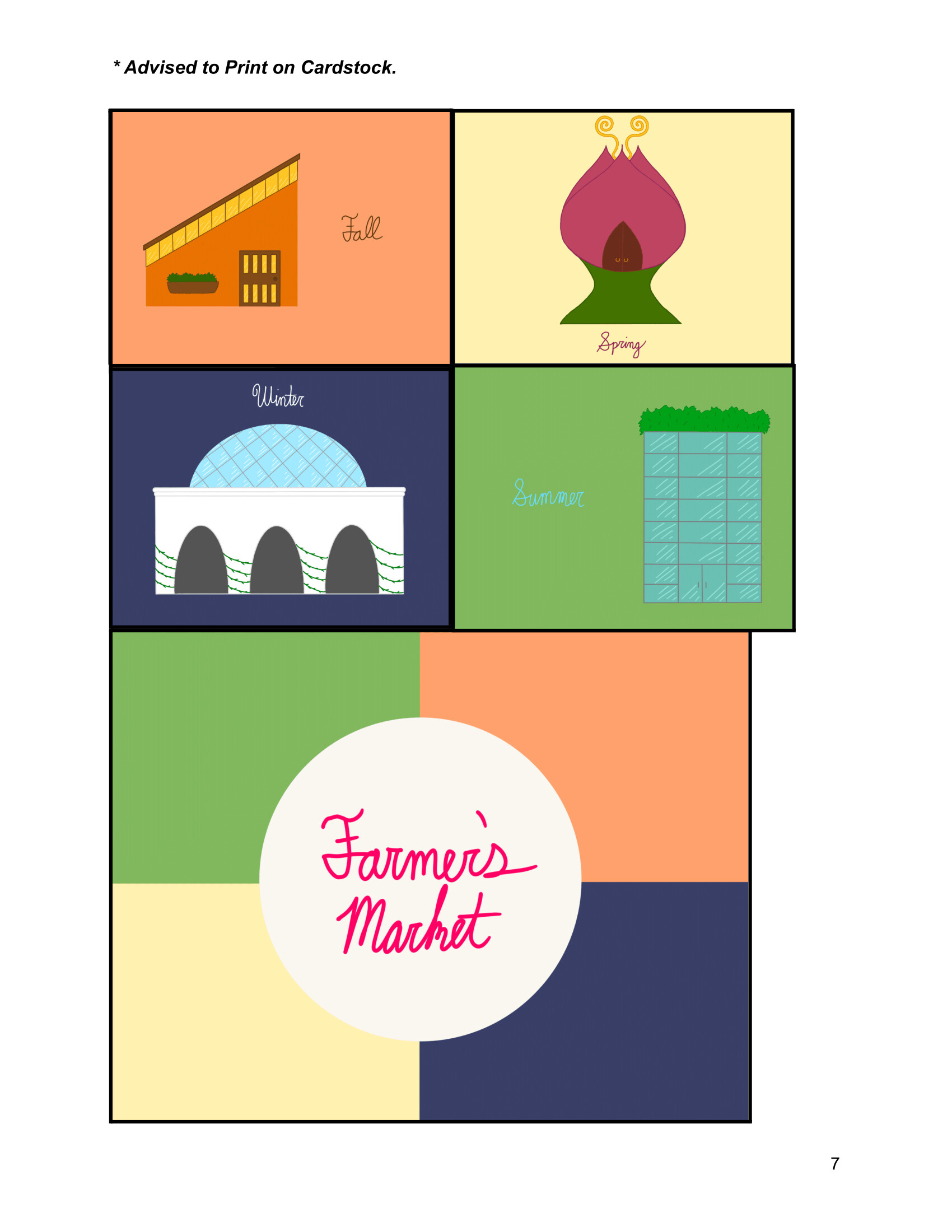 ArtStation - Farmers Market Analog Game