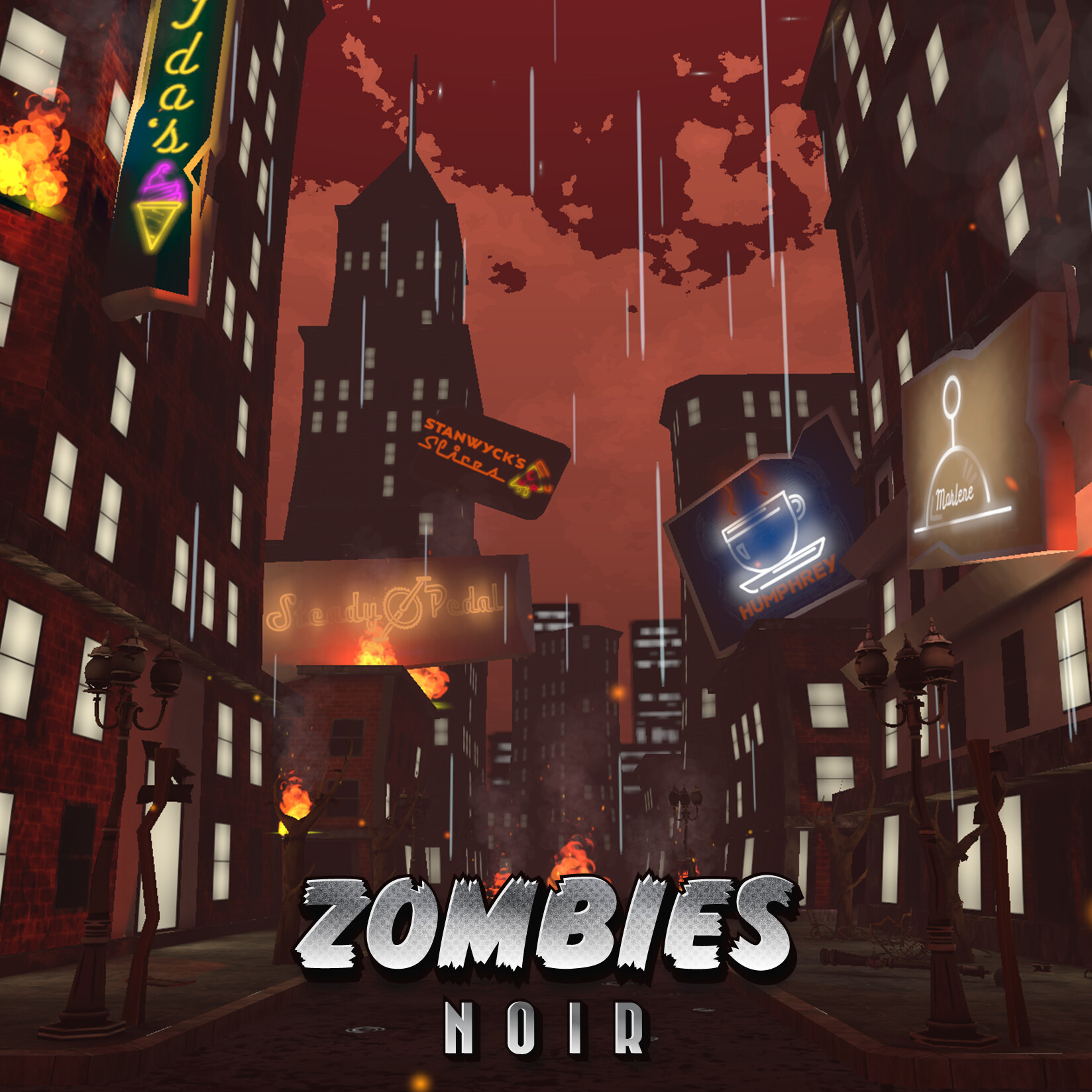 ArtStation - Zombies Noir (Lighting)