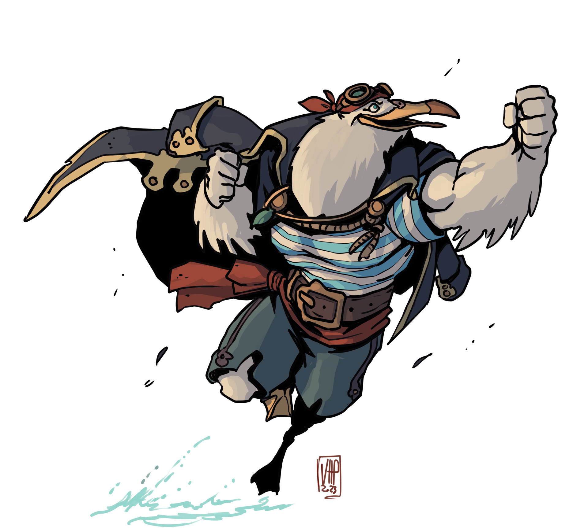 ArtStation - Seagull captain