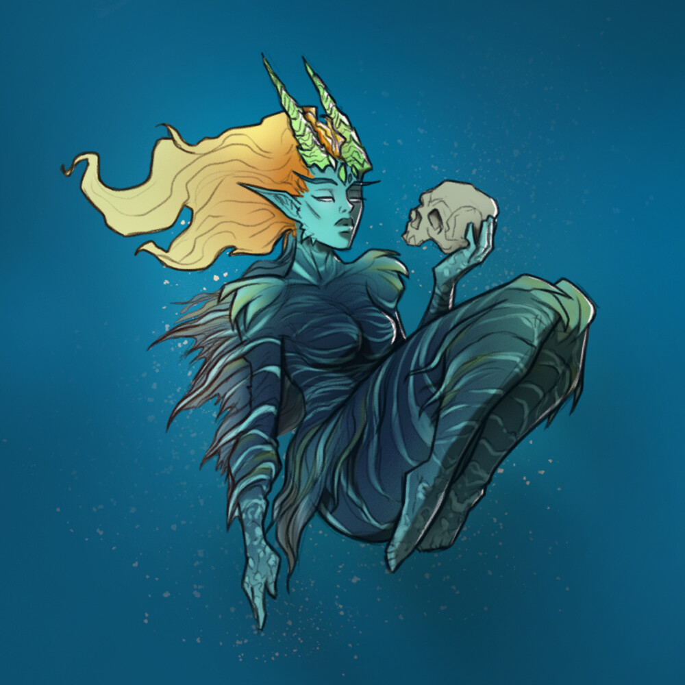 ArtStation - Water Nymph