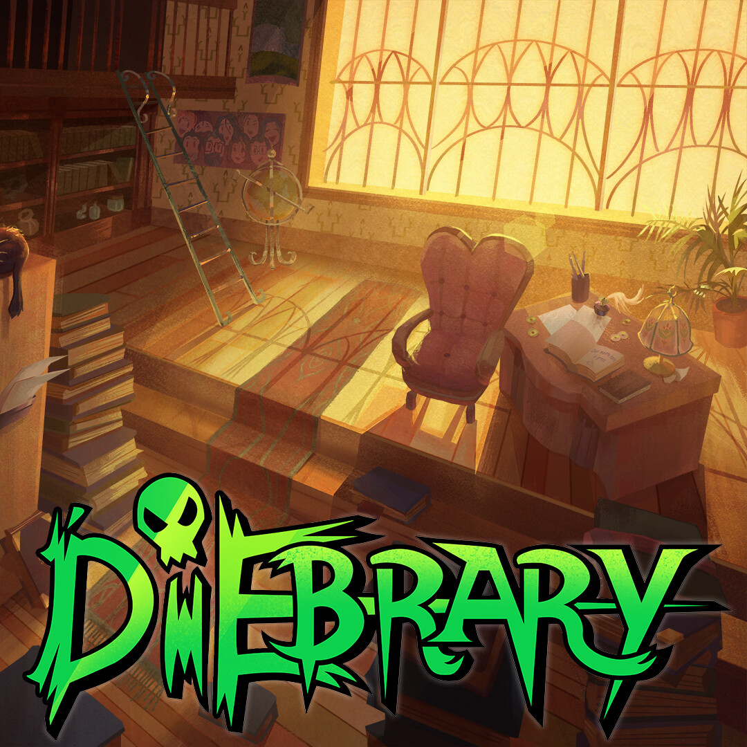 ArtStation - DIEBRARY - Start Screen Splash