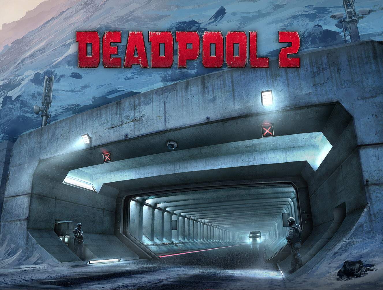 ArtStation - Deadpool 2 - Tunnel Entrance