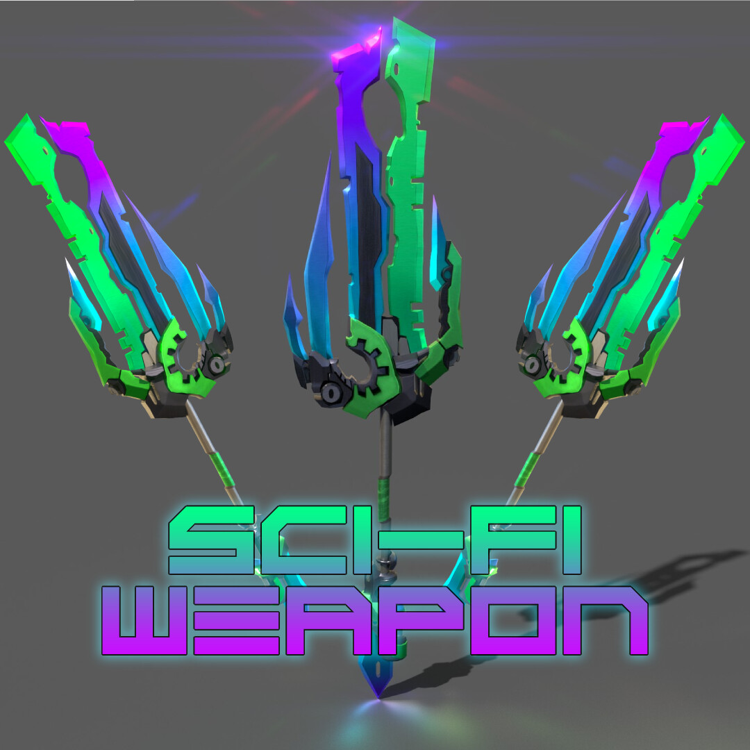 ArtStation - Sci-Fi Weapon
