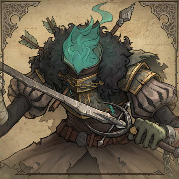 ArtStation - Baron. Card Game Illustration