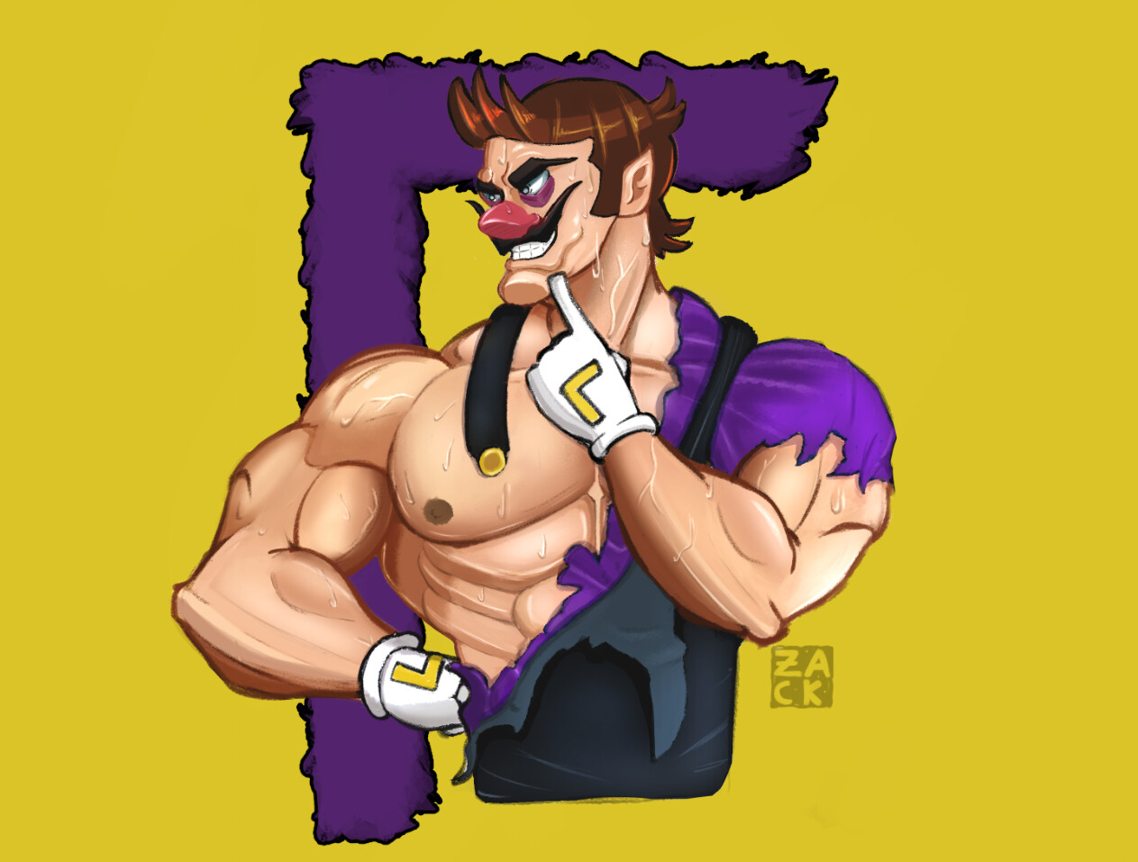 ArtStation - Waluigi