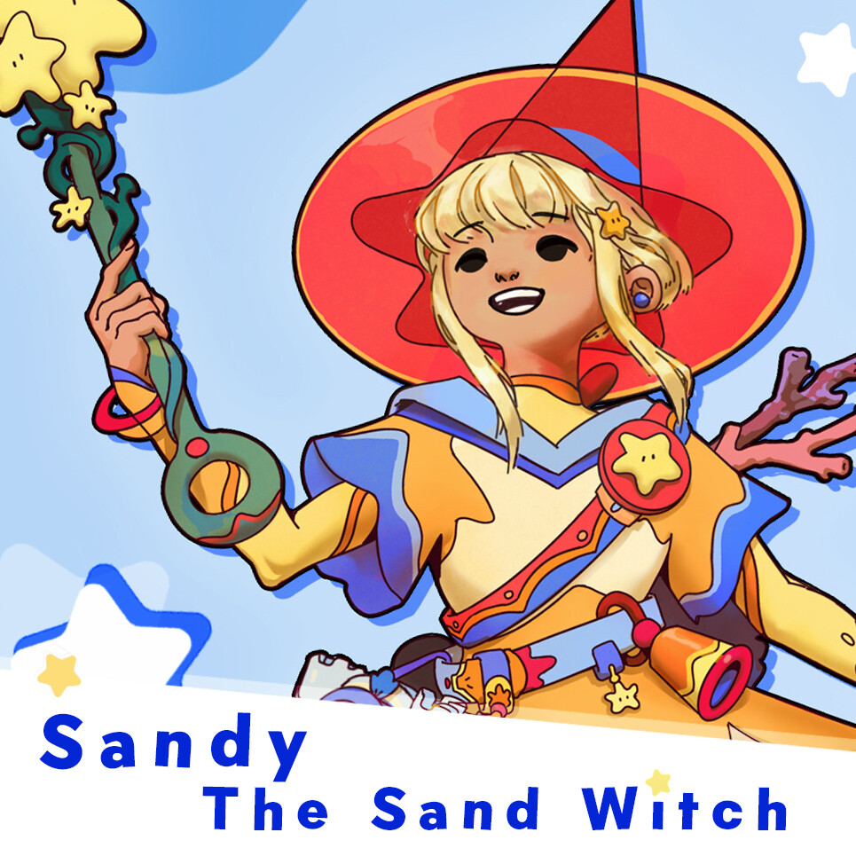 ArtStation - Sandy The Sand Witch: Character Concepts