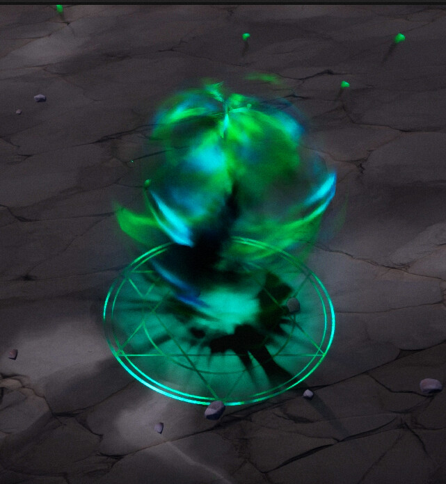 ArtStation - Hellfire Explosion VFX