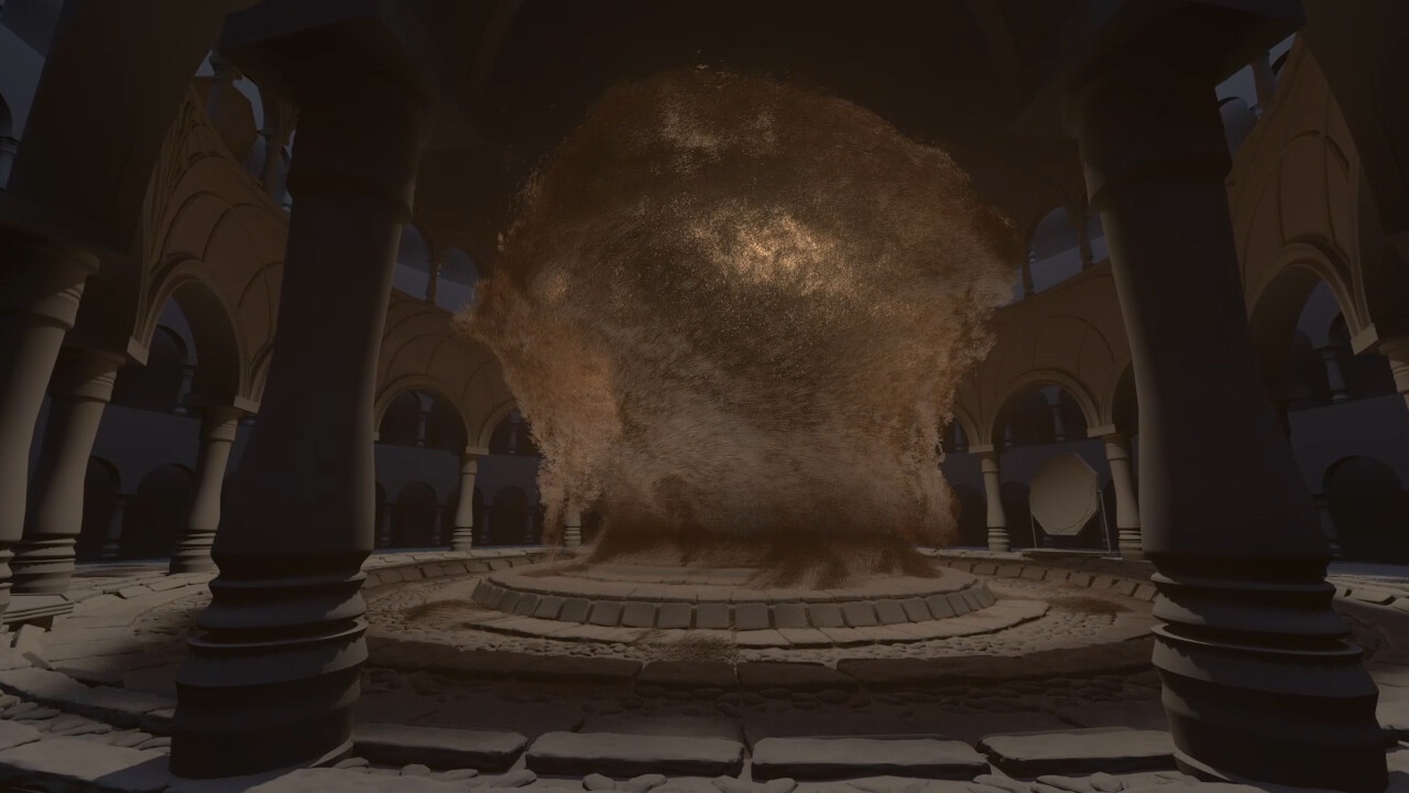 ArtStation - Procedural modeling - Particle simulation