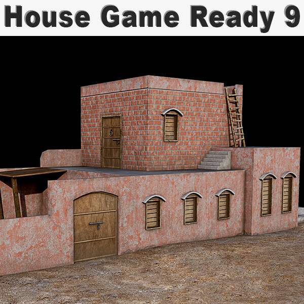 ArtStation - House Game Ready 9