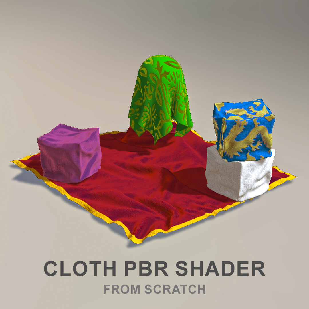 ArtStation - Cloth shader pbr