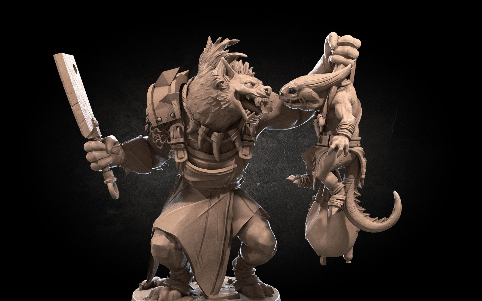 ArtStation - Butcher Gnoll