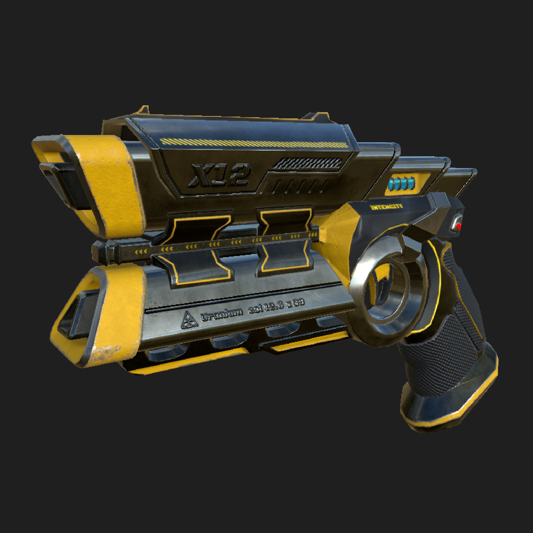 ArtStation - Intencity / Blaster Design (2019)