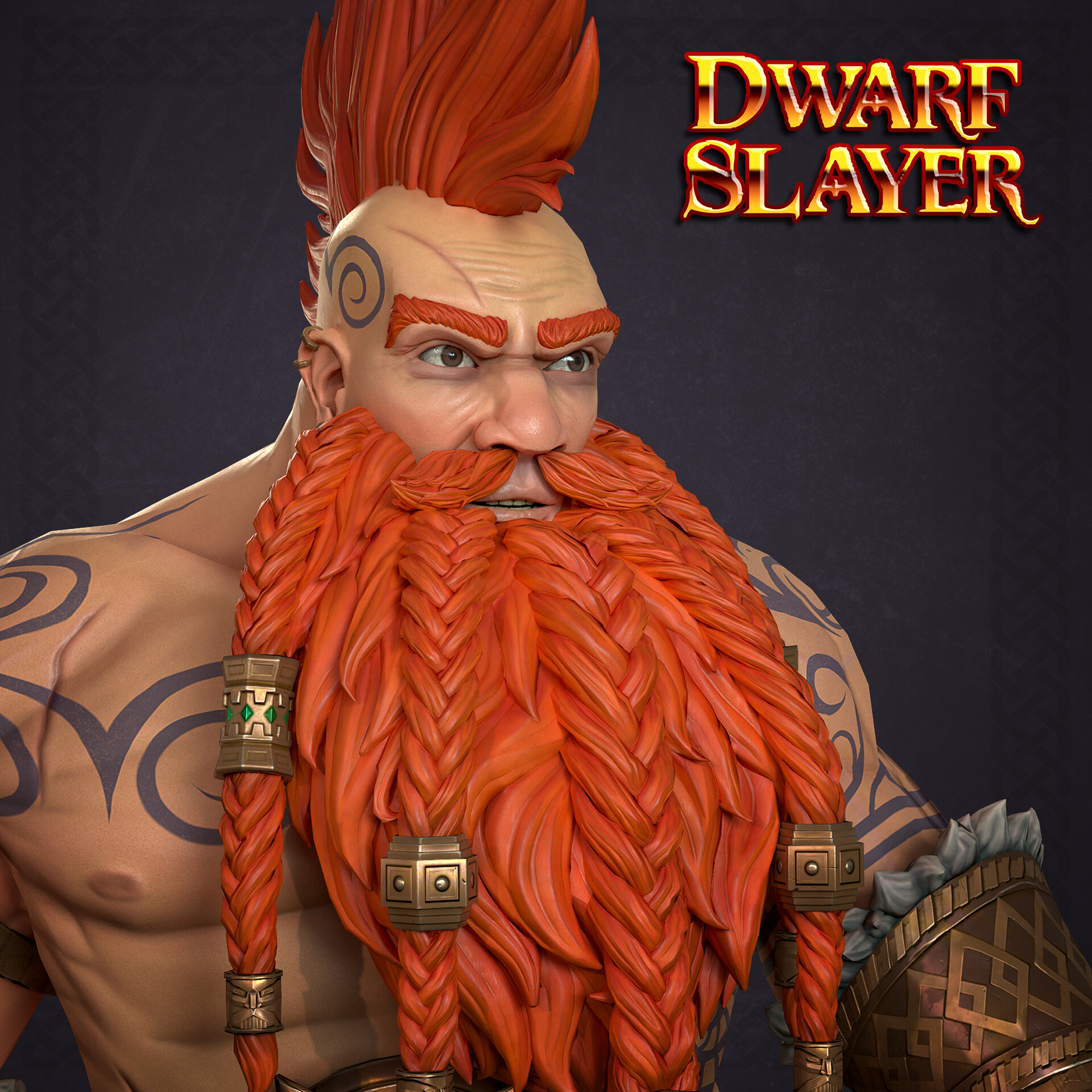 ArtStation - Dwarf Slayer