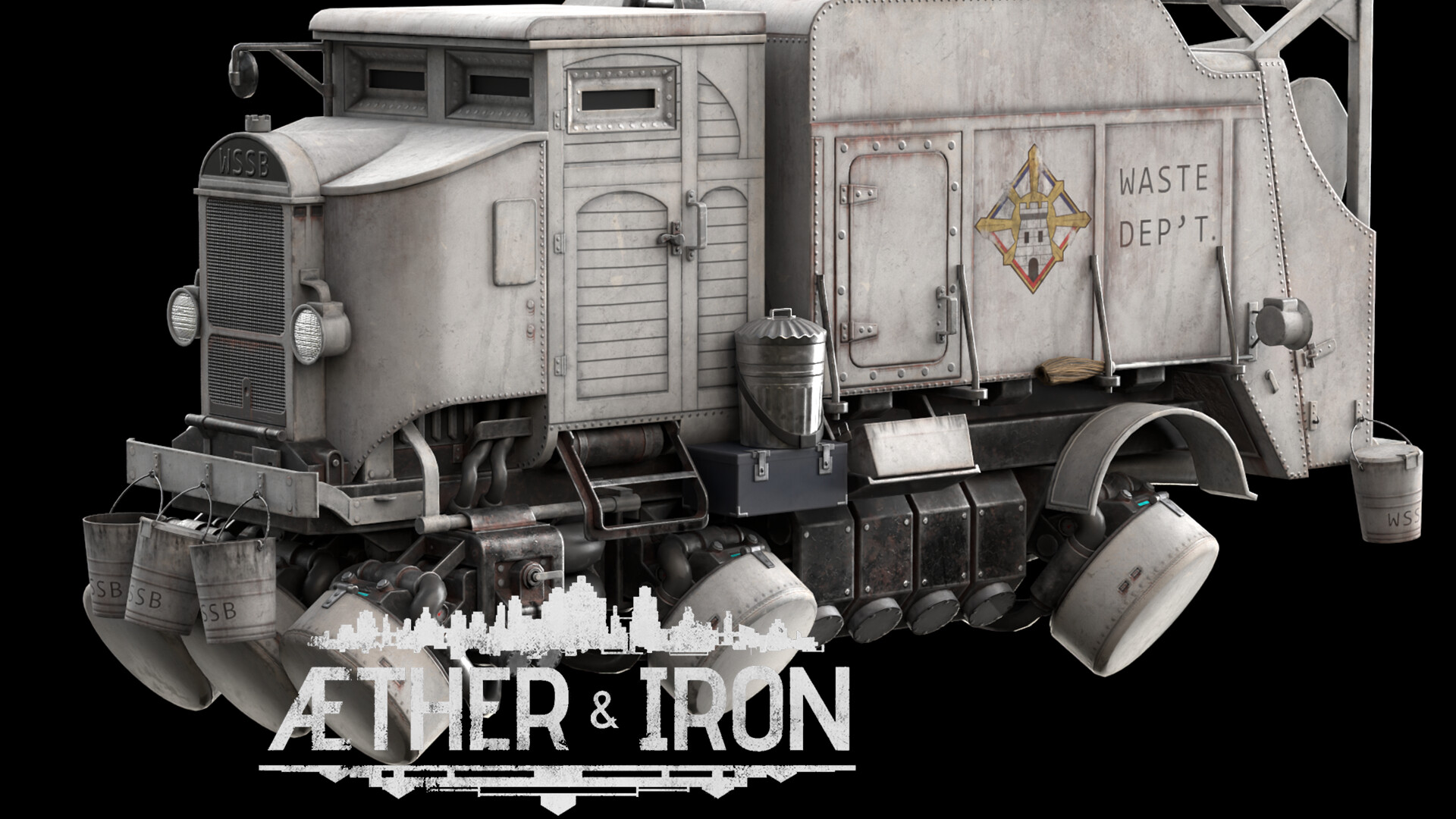 ArtStation - Aether & Iron : Waste Truck Basic