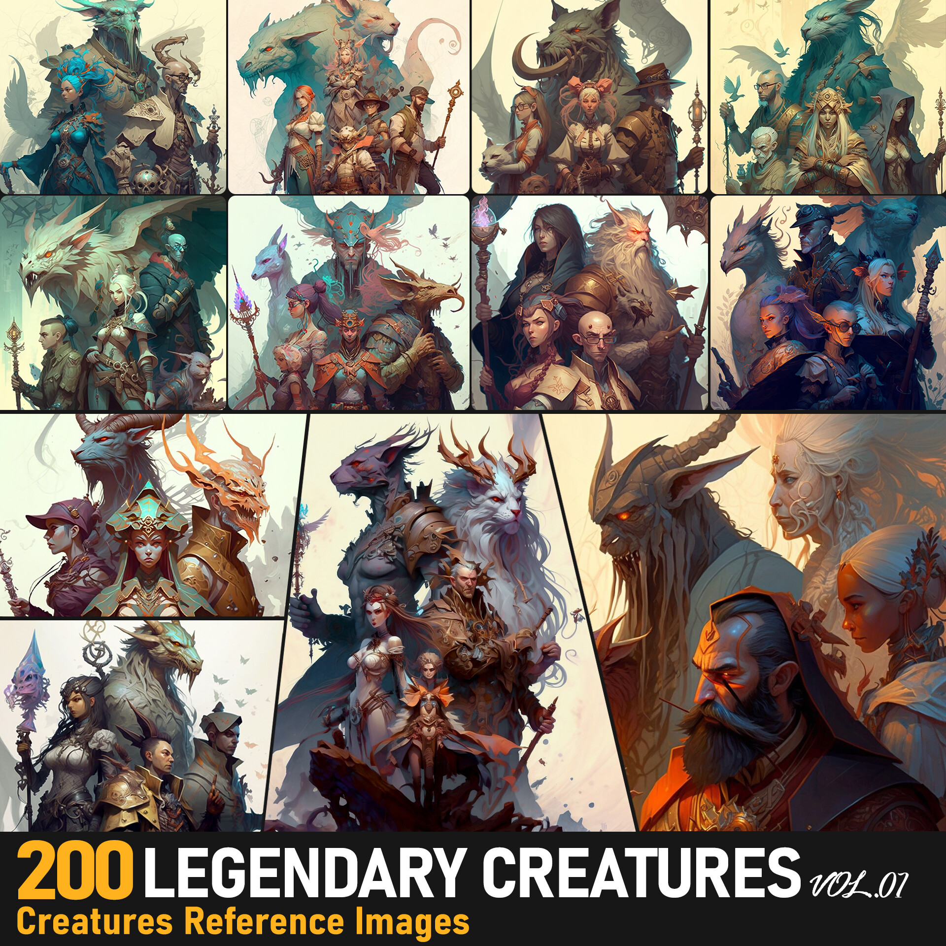 ArtStation - Legendary Creature VOL.01